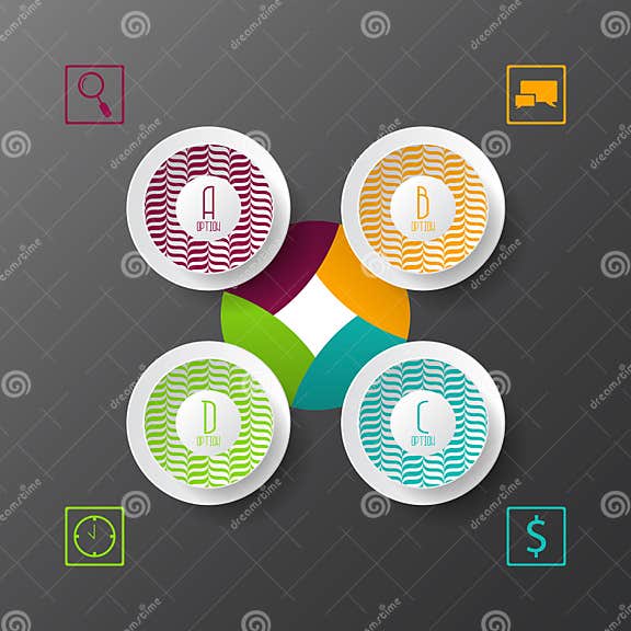 Step by step illustration stock vector. Illustration of infographics ...