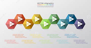 Step by step infographic. stock vector. Illustration of light - 96393000
