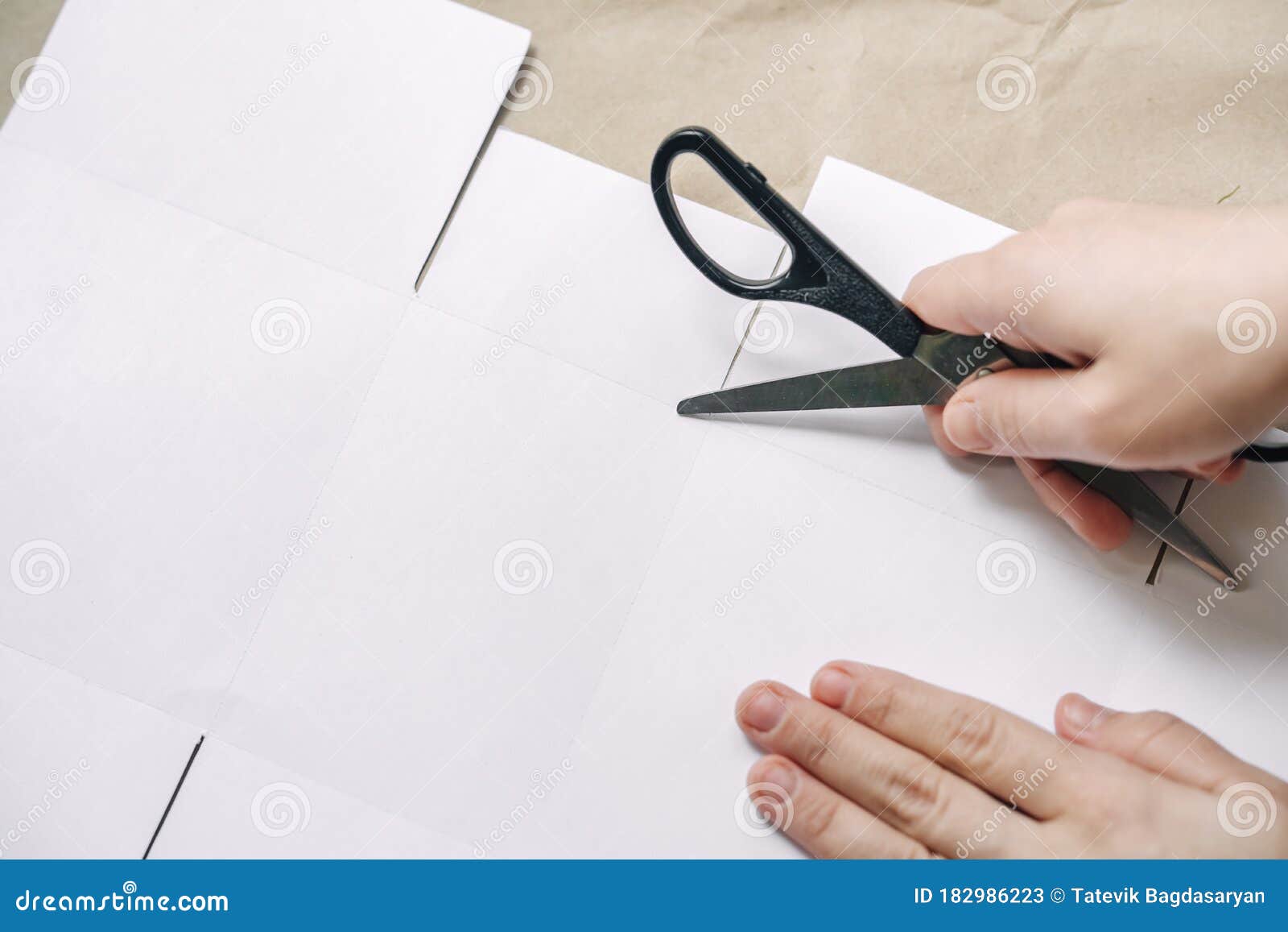 Step by Step Instruction for Creating Boxes, Step 2. Children`s ...