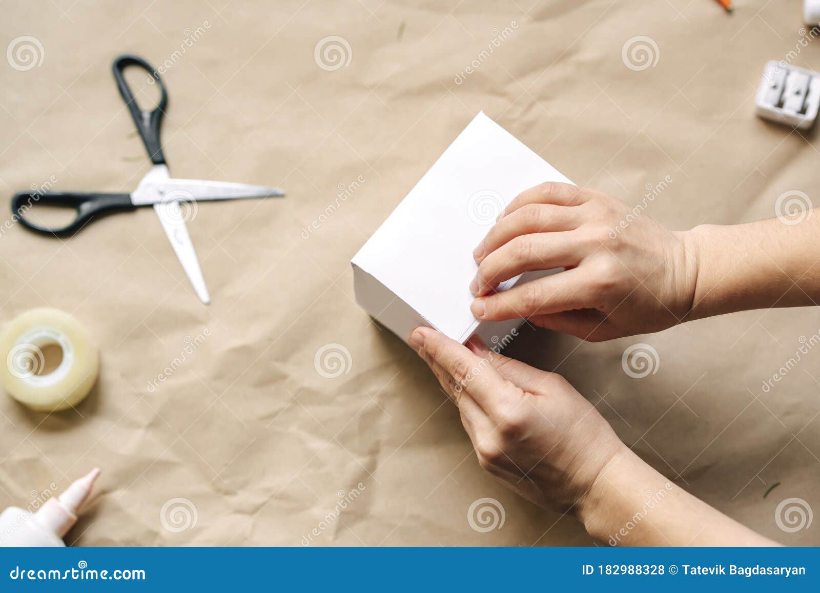 Step by Step Instruction for Creating Boxes, Step 6. Children`s ...