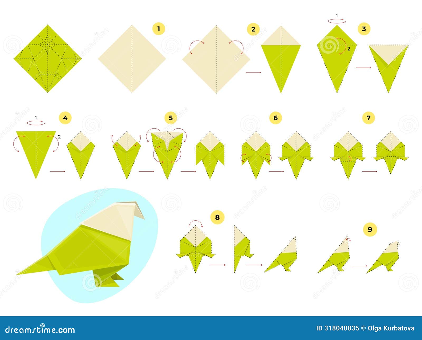 Step by Step Origami Scheme. Instructions for Bending and Assembling ... Step by Step Origami Scheme. Instructions for Bending and Assembling ...