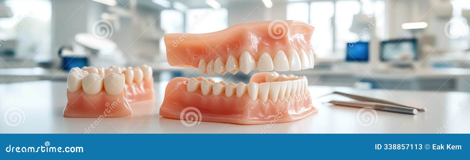 Step-by-Step Prosthetic Tooth Placement 3D Visualization for High-Tech ...