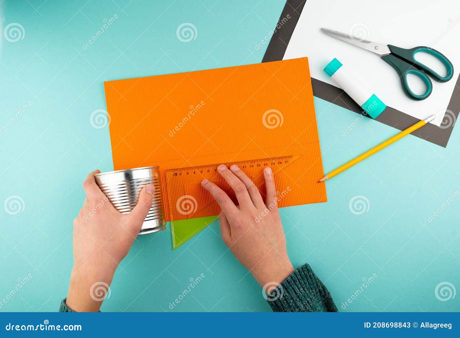 Step 2. Step-by-step Instructions on How To Make a Stand for Stationery ...