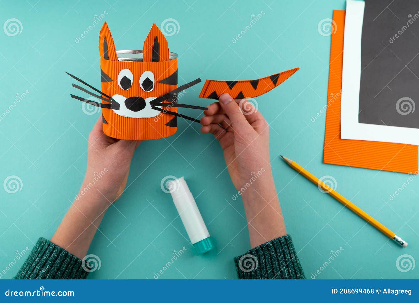 Step 6. Step-by-step Instructions on How To Make a Stand for Stationery ...