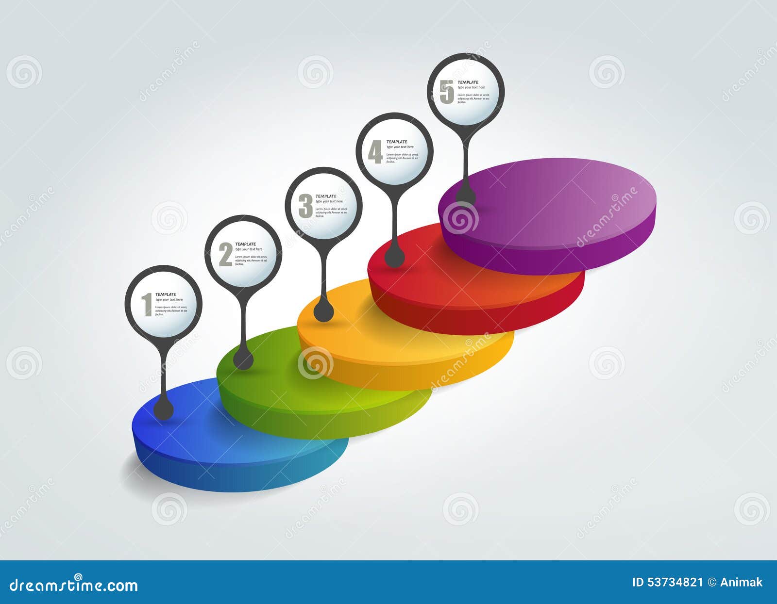 Step By Step Template. Numbered Chart. Cartoon Vector | CartoonDealer ... Step By Step Template. Numbered Chart. Cartoon Vector | CartoonDealer ...
