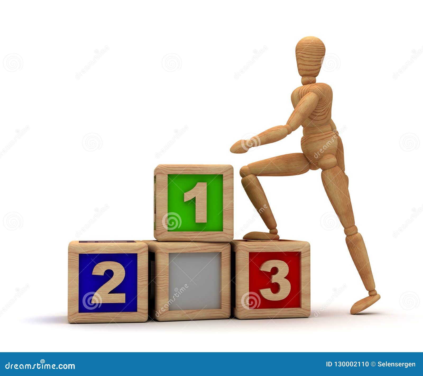 Step by step to win stock illustration. Illustration of grade - 130002110