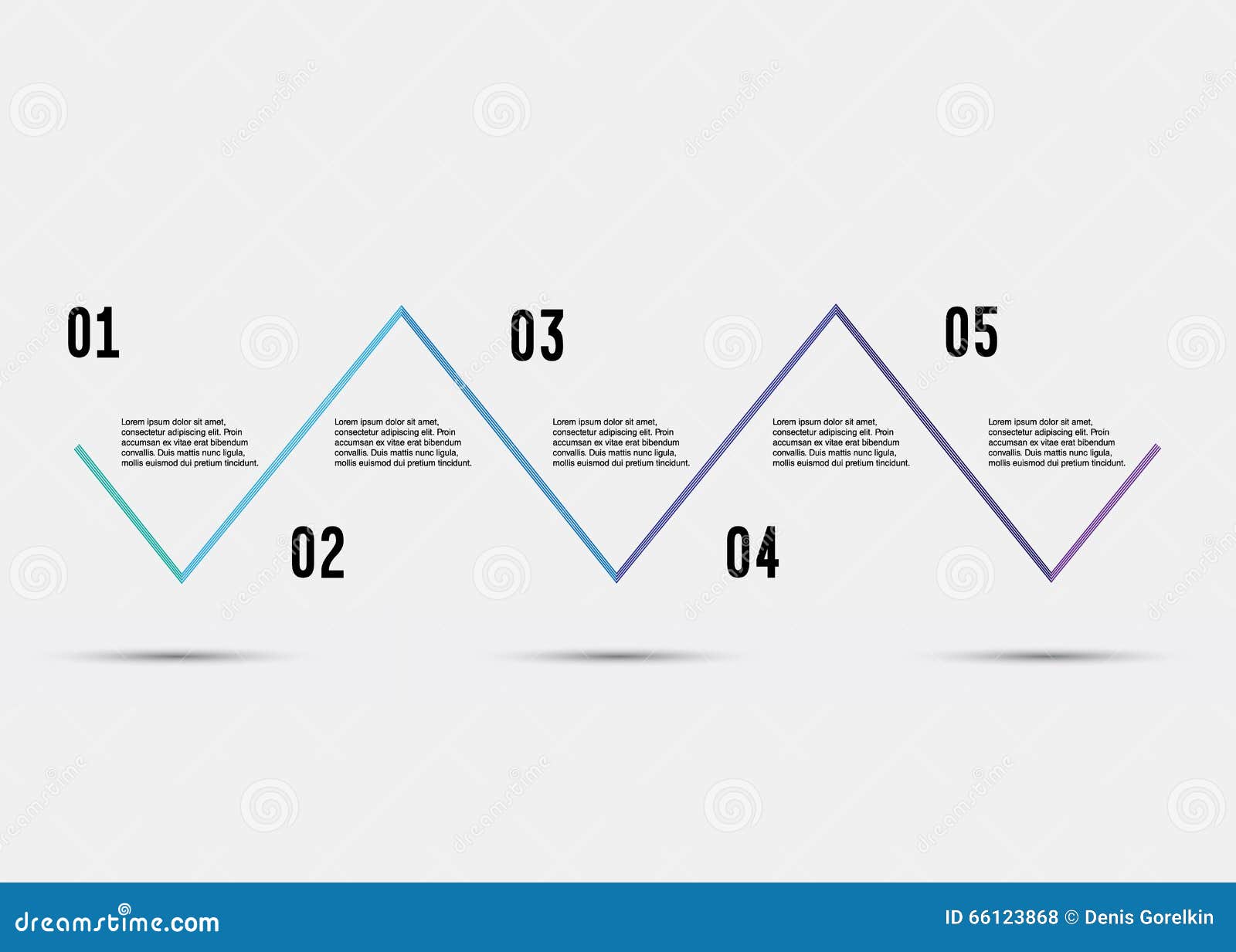 Step by Step Vector Design. Stock Vector - Illustration of info ...