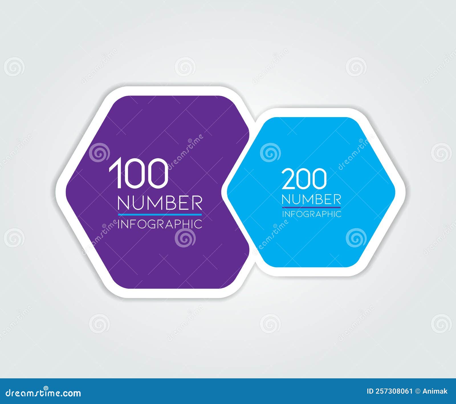 2 Step Template, Banner, Infographic, Diagram, Chart, Column Stock ...