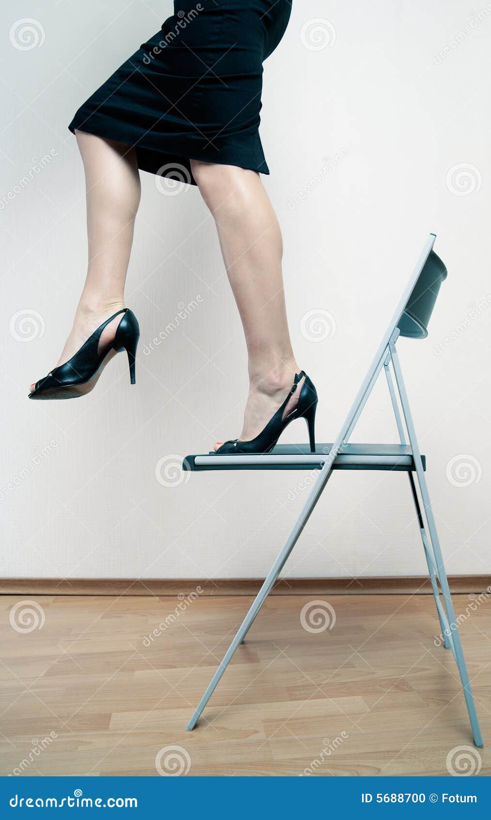 Step to the future stock photo. Image of folding, woman - 5688700