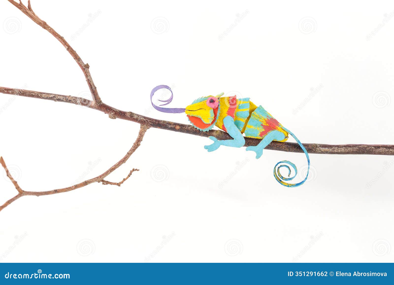 Step-by-step Tutorial for Making Colorful Lizard from Recycled ...