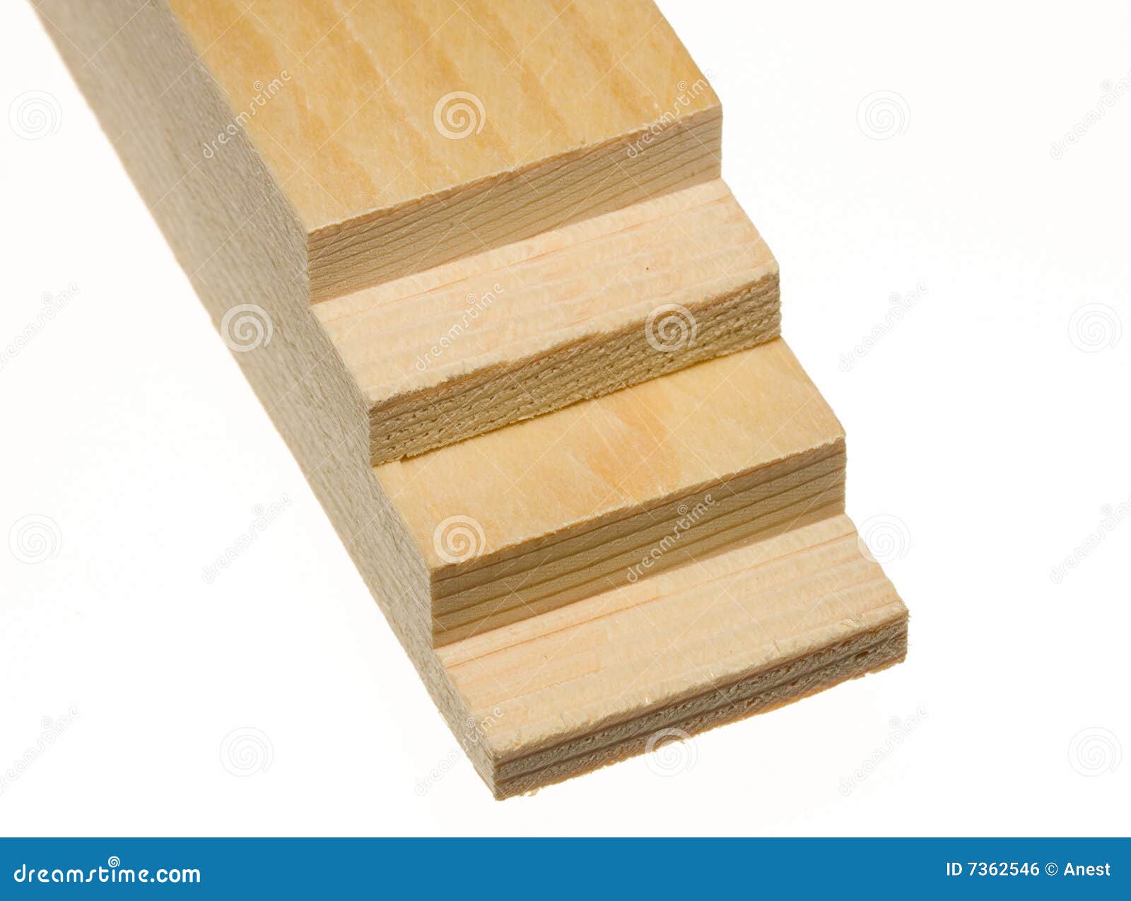 Step-type sawn wood plank stock photo. Image of girder - 7362546