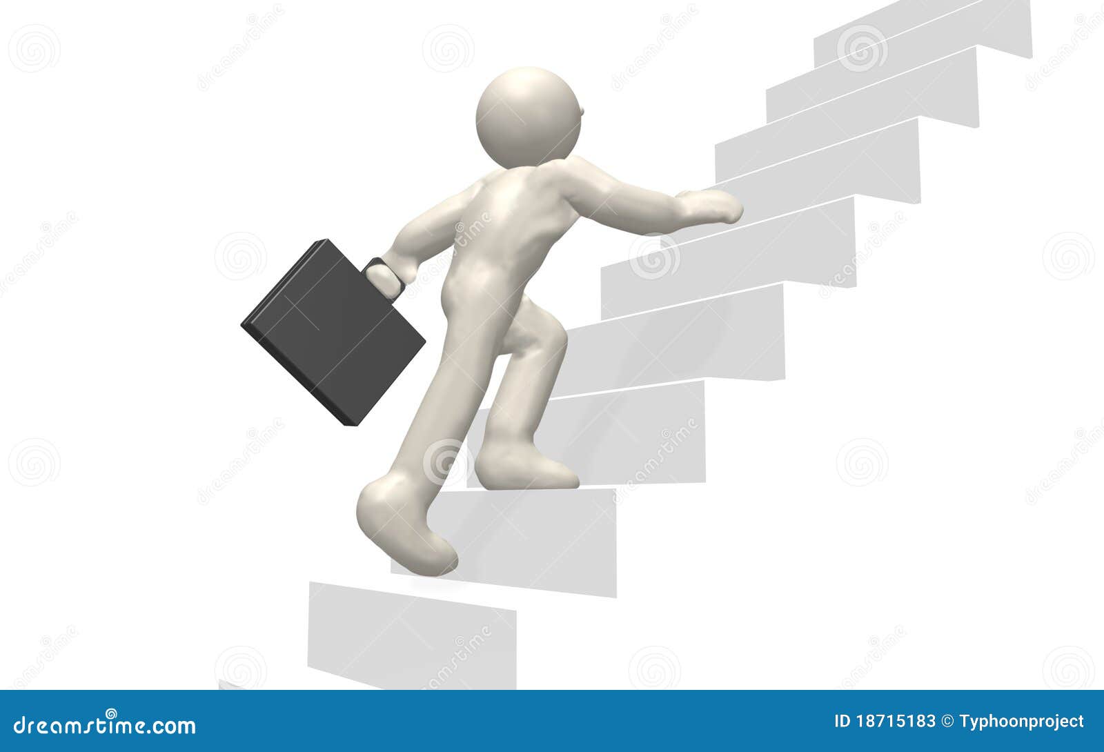 A step up stock illustration. Illustration of success - 18715183