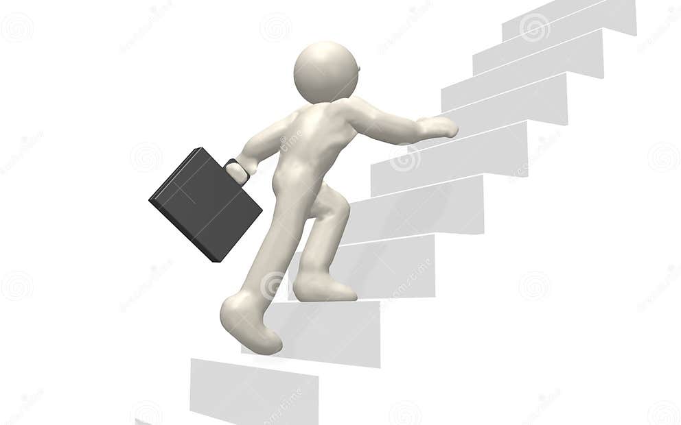 A step up stock illustration. Illustration of success - 18715183