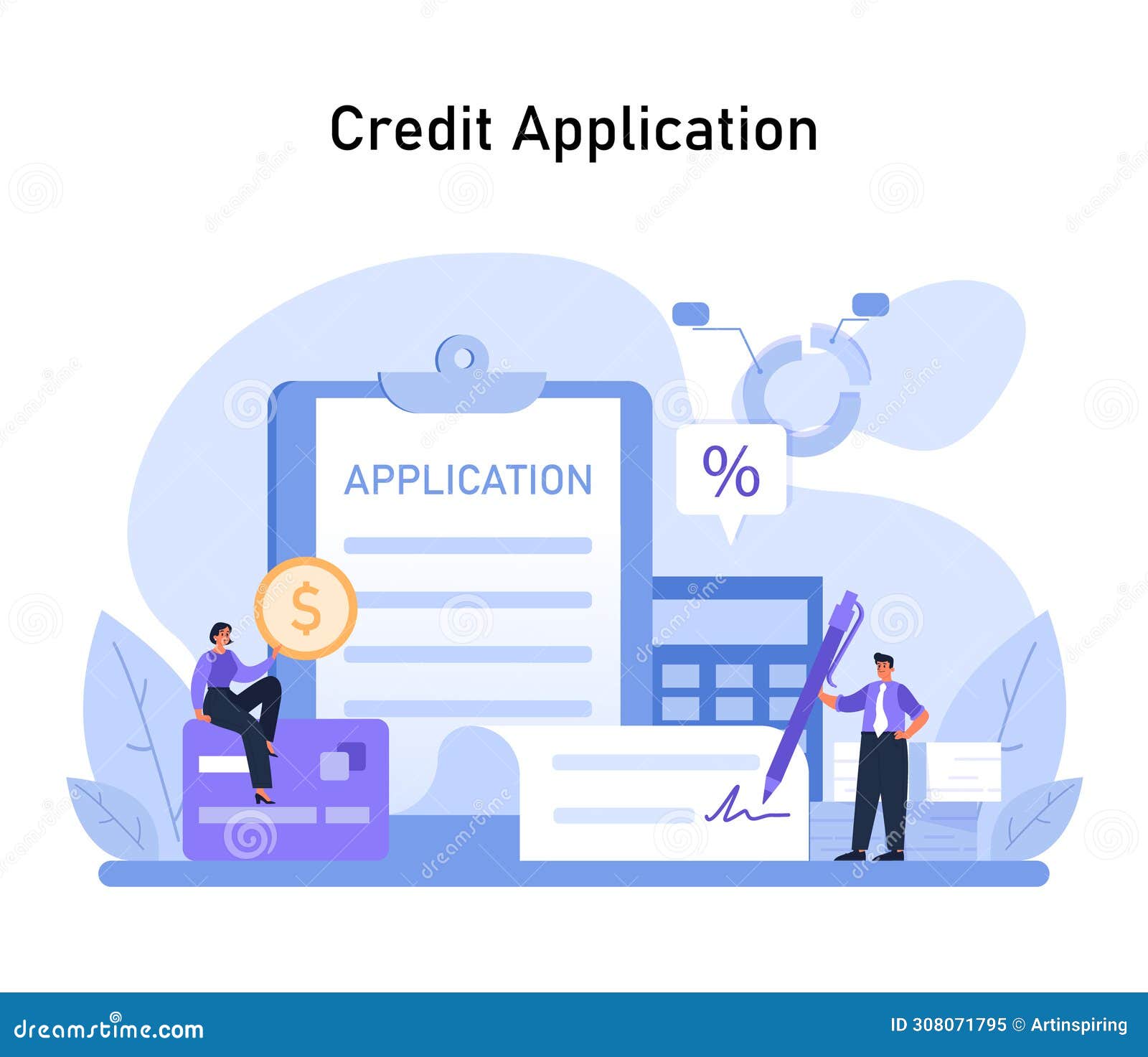 A Step-by-step Visual Guide To Applying for Credit, Featuring ...