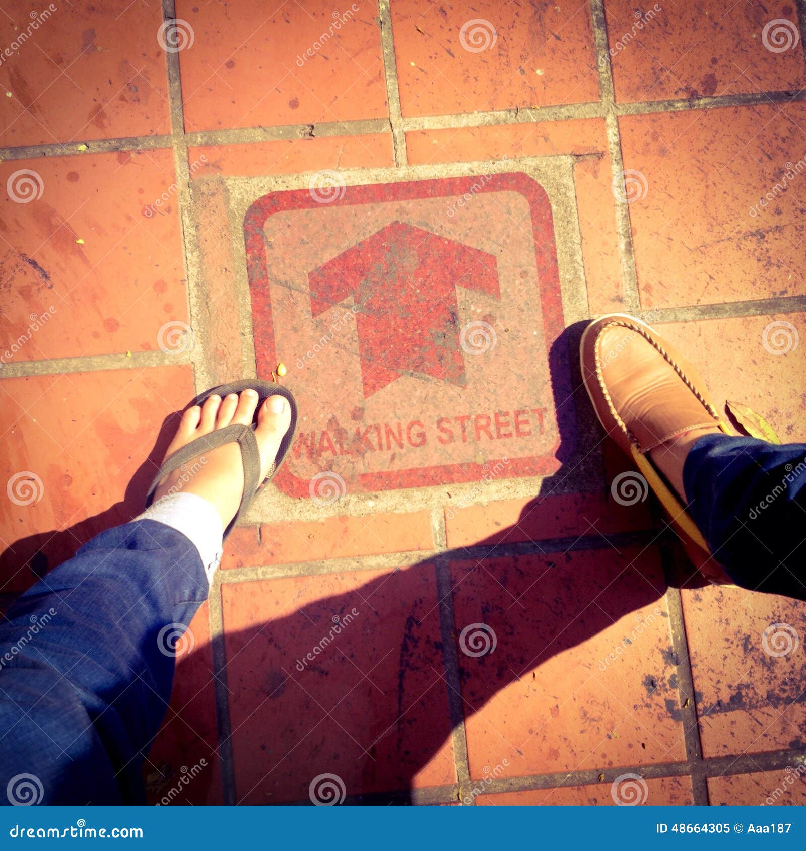 Step walk stock image. Image of walking, feet, path, walk - 48664305