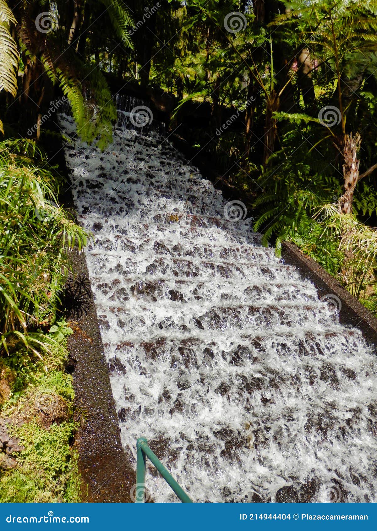 Step Waterfall stock photo. Image of steps, waterfall - 214944404