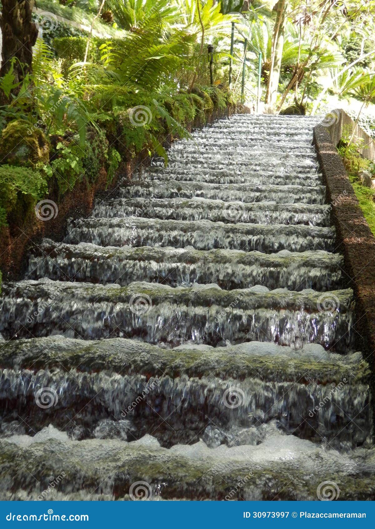 Step Waterfall stock image. Image of idyllic, formation - 30973997