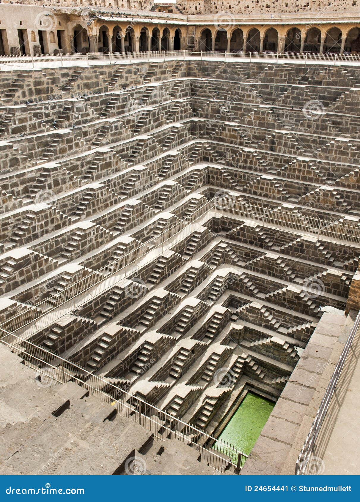 Step Well, India stock image. Image of asia, step, india - 24654441