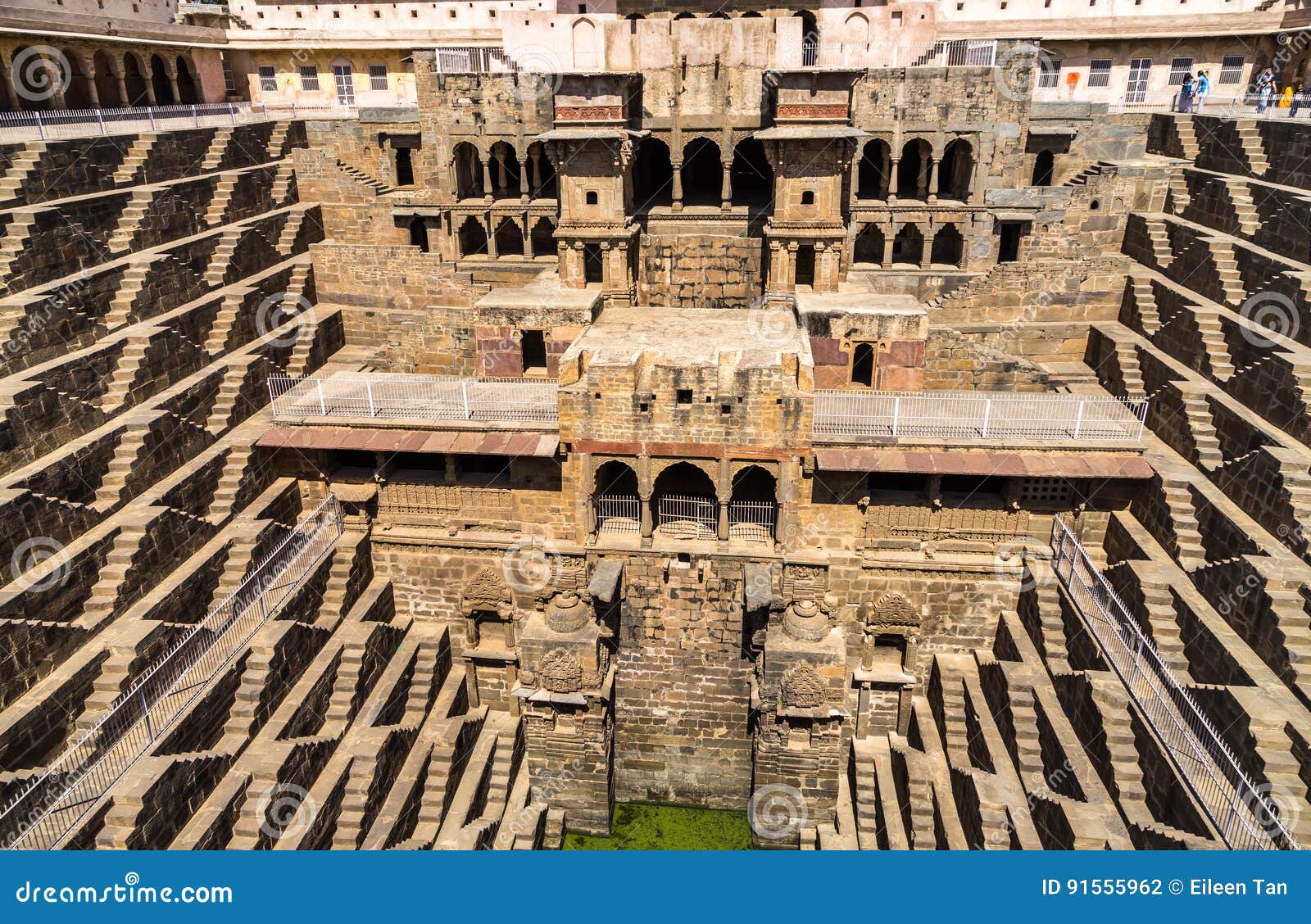 Step Well in India stock photo. Image of design, baori - 91555962
