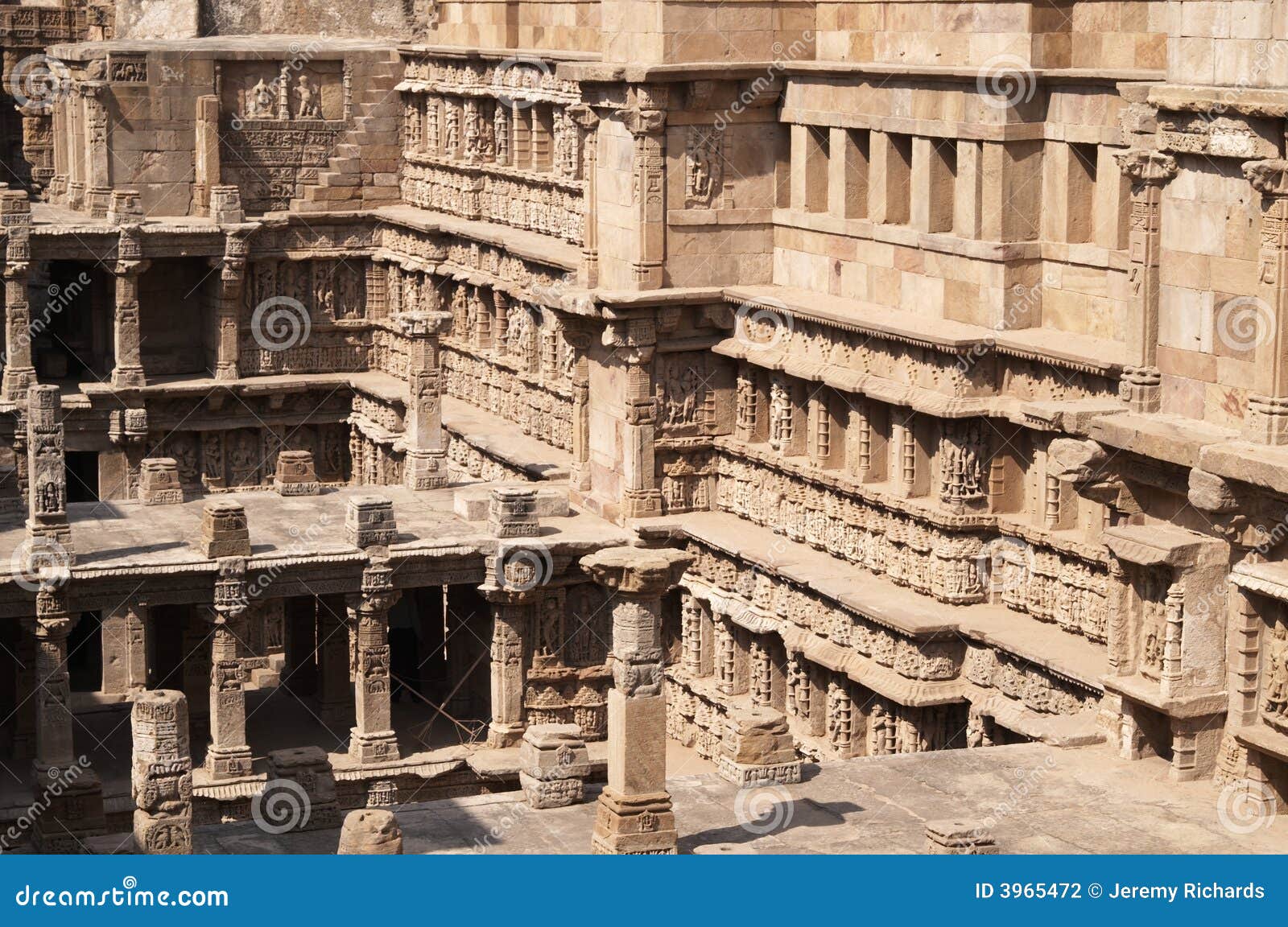 Step Well at Patan stock photo. Image of rani, india, unesco - 3965472