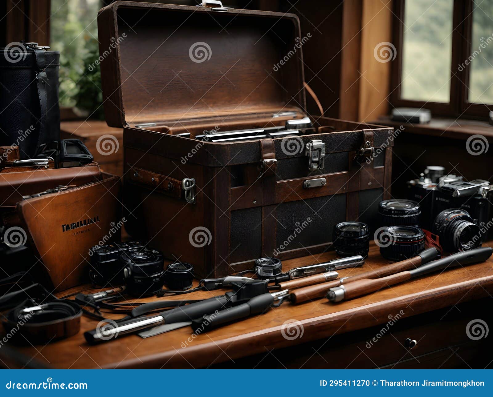 Precision Arsenal: Toolbox Essentials Visualized Stock Illustration ...