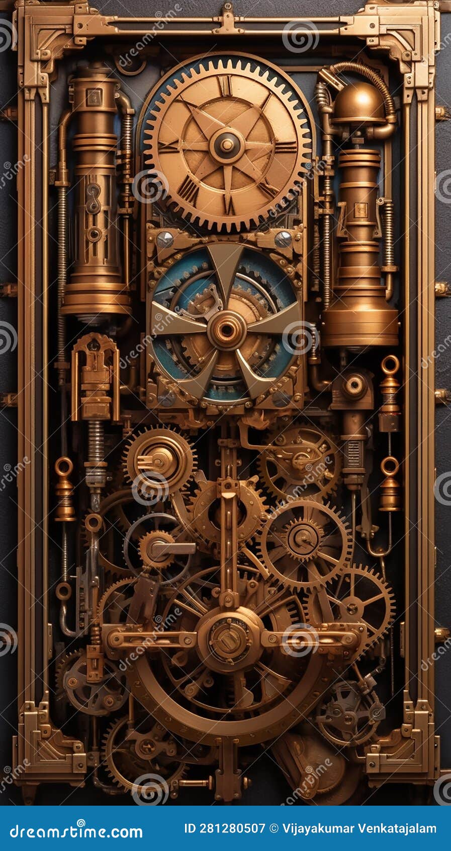 Steampunk Gears Iphone Wallpaper