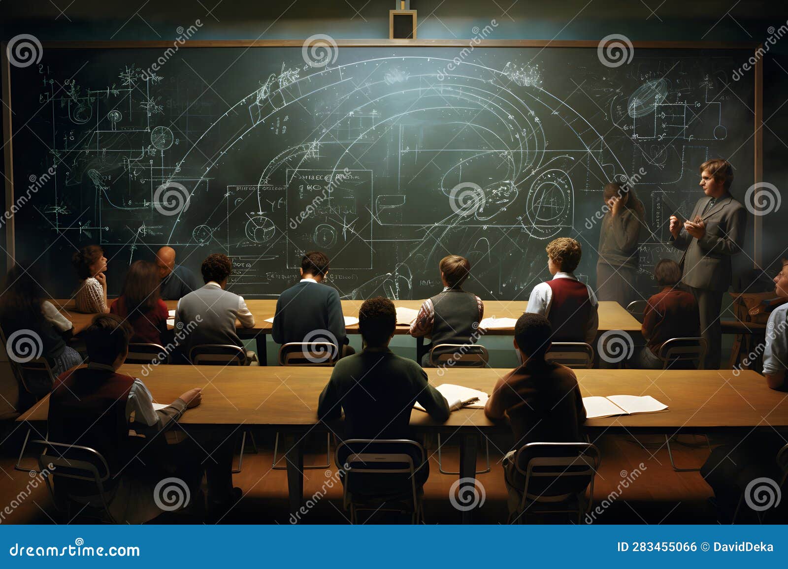 Business People Meeting Seminar Presentation Teamwork Concept Copy ...