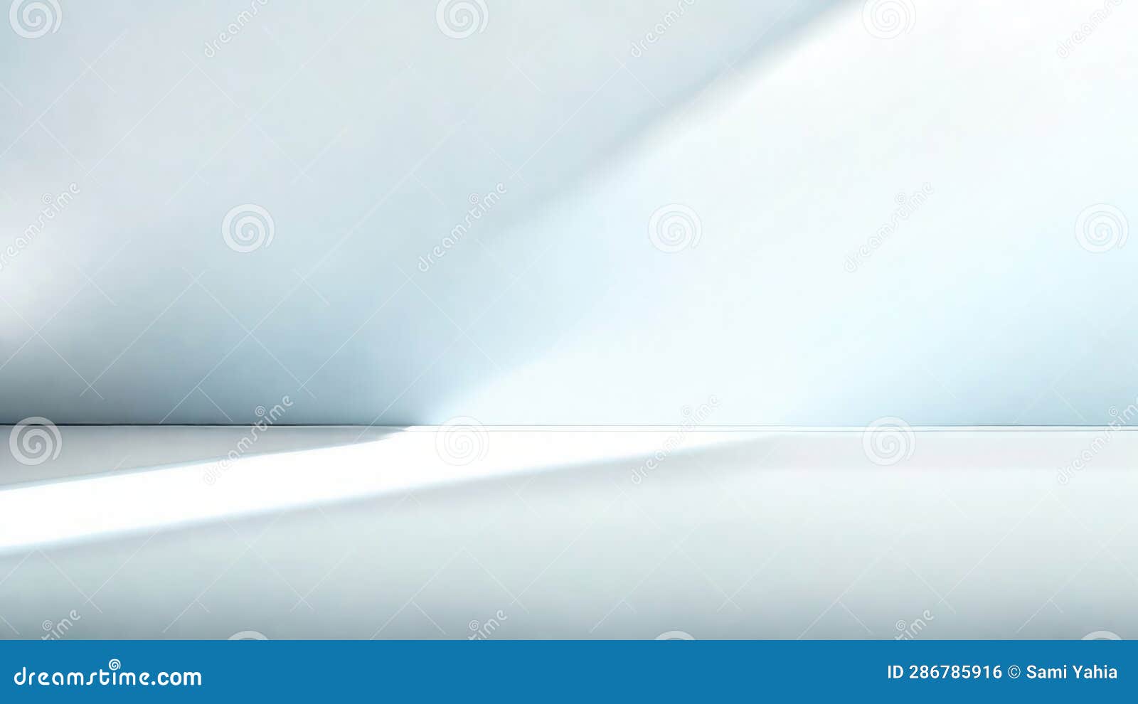 Minimalist Light Blue Product Display Background Stock Illustration ...