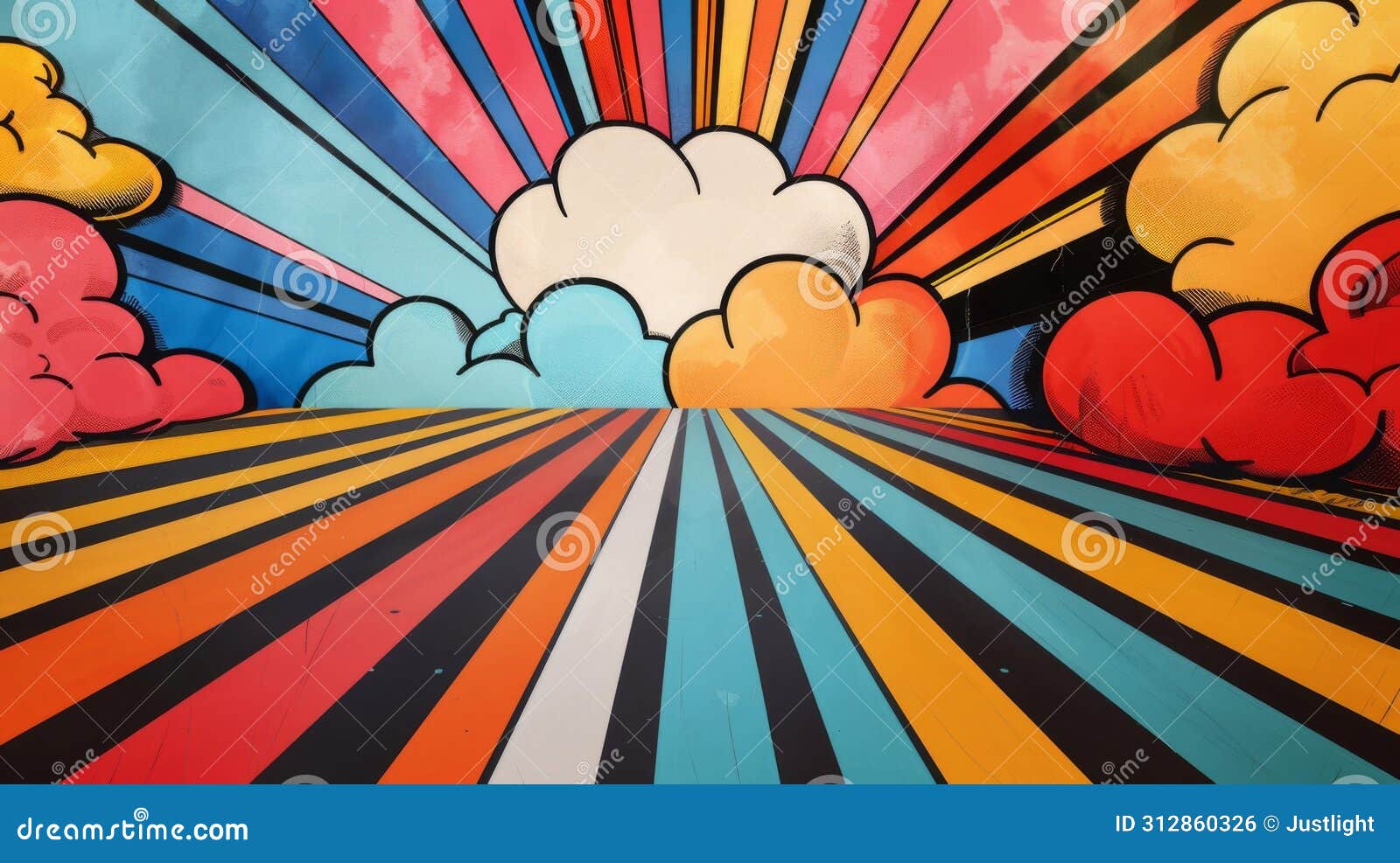 Step into a World of Vibrant Hues with this Throwback Retro Pop Art ...