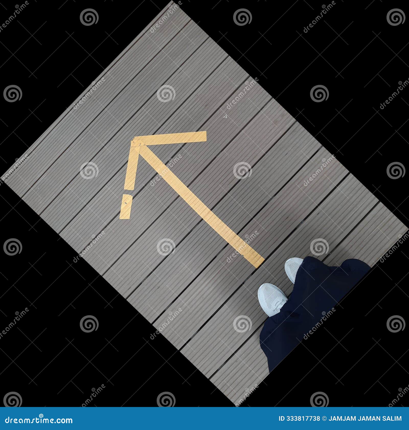 Step Your Feet Inthe Specified Direction Stock Photo - Image of inthe ...