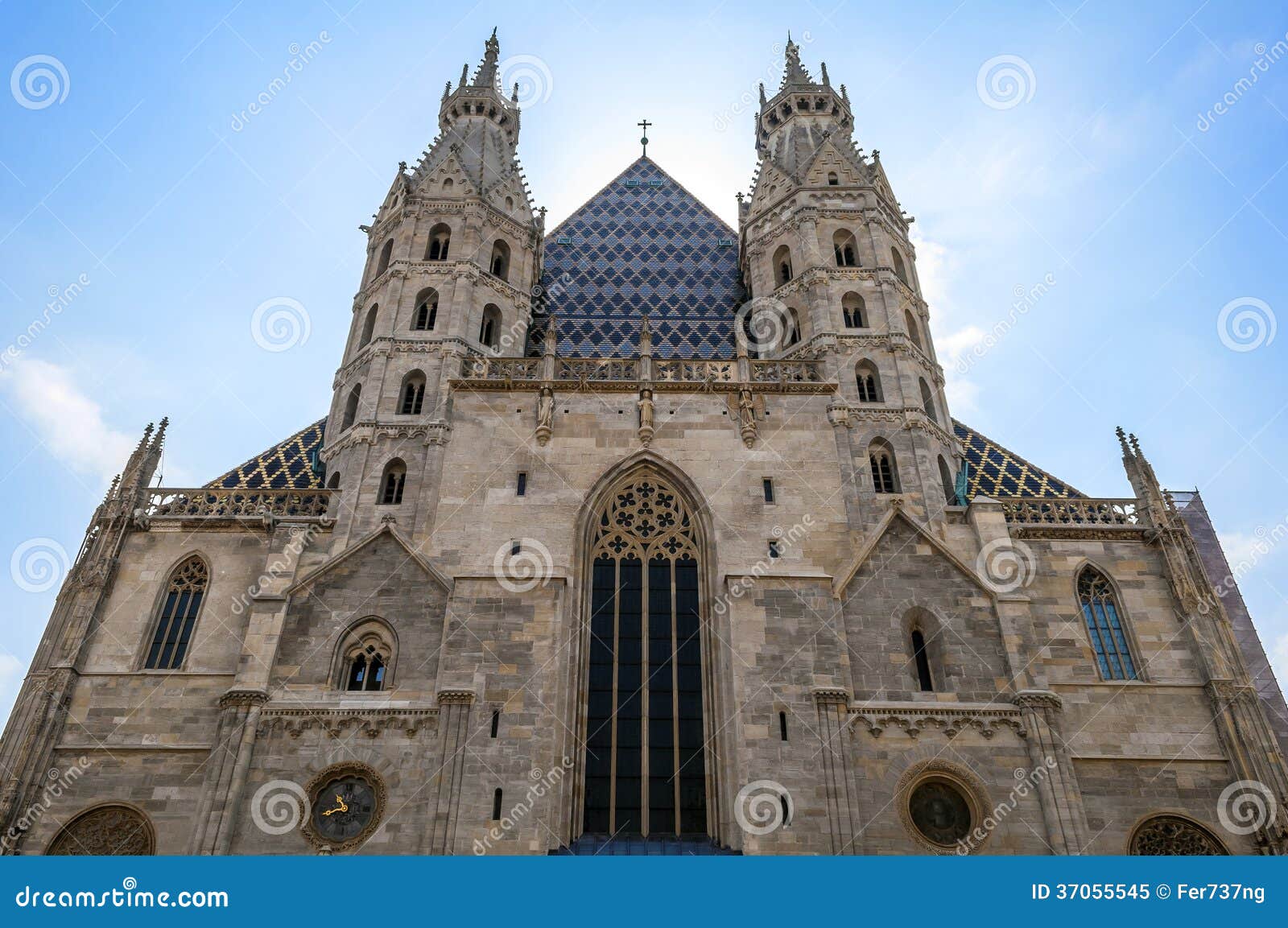 Stephansdom, St. Stephan S Cathedral, Vienna. Stock Image - Image of ...