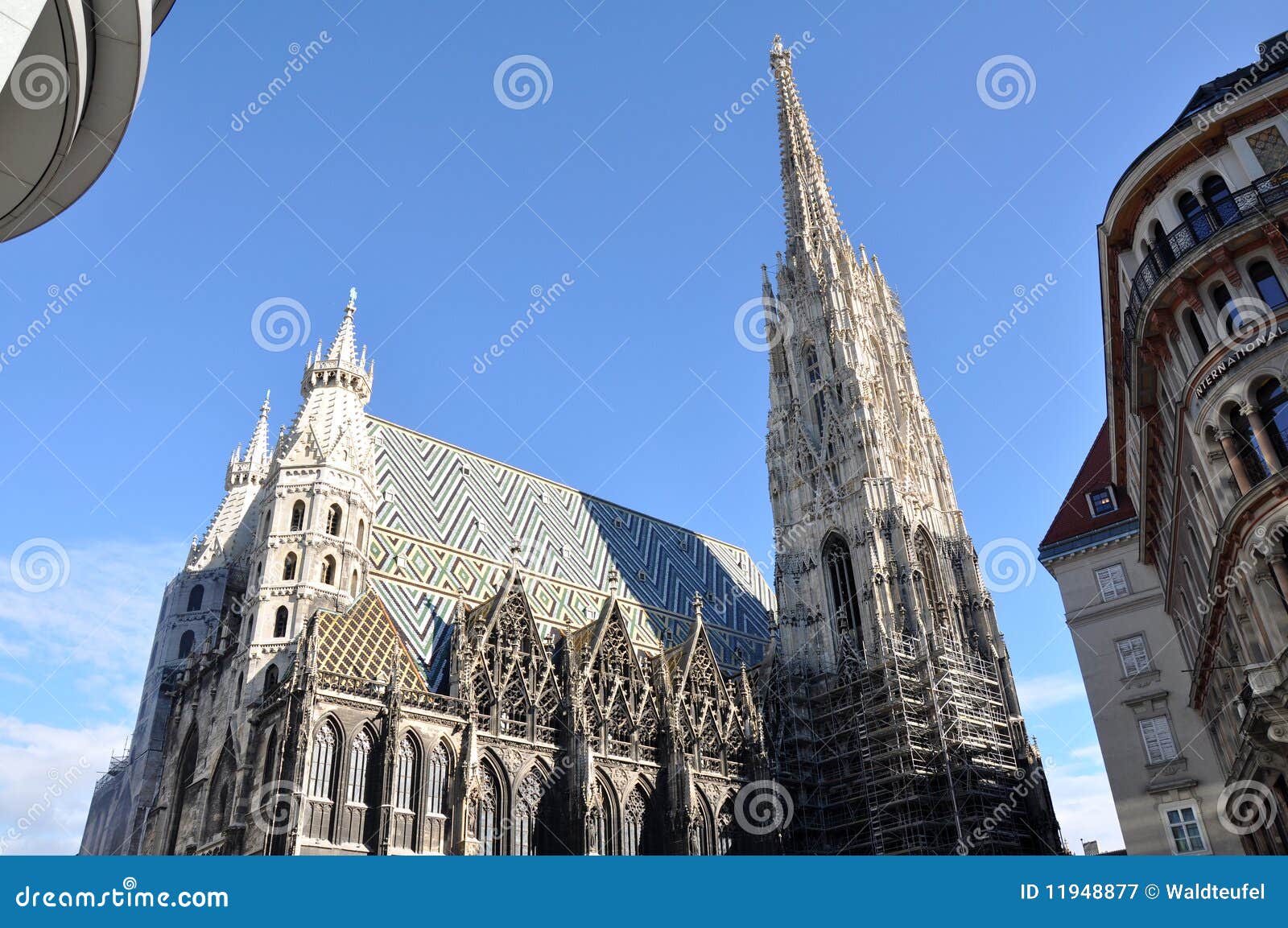 Stephansdom, Vienna stock image. Image of cathedral, bishop - 11948877
