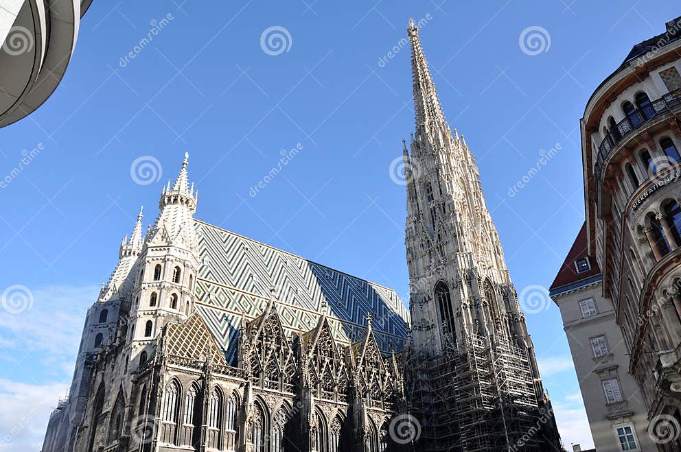 Stephansdom, Vienna stock image. Image of cathedral, bishop - 11948877