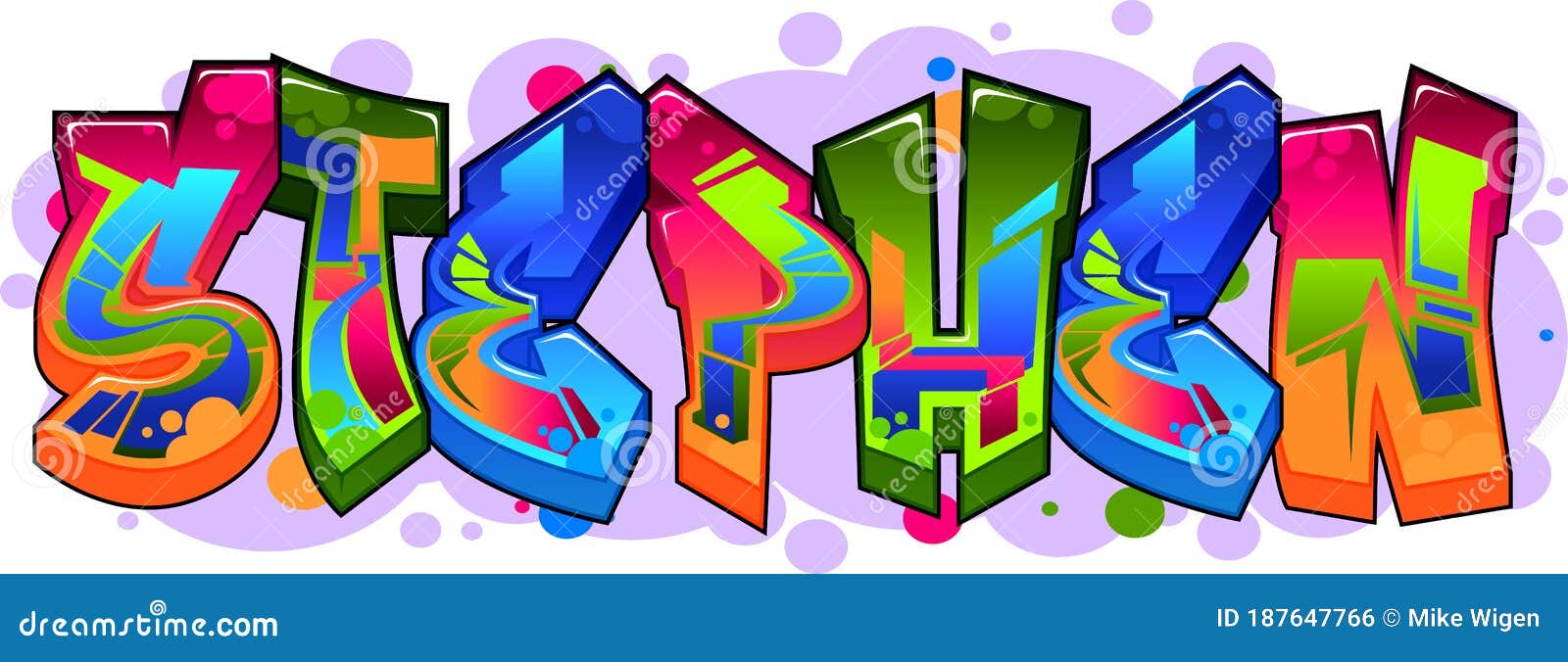 Stephen stock vector. Illustration of text, style, wallpaper - 187647766