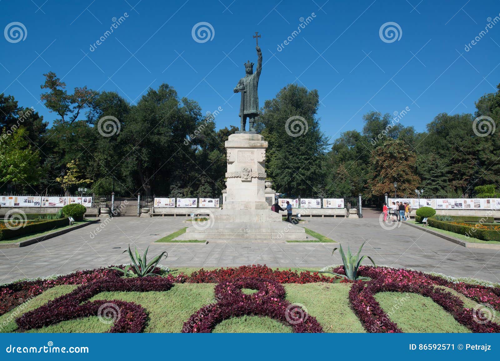 Stephen le grand, Chisinau photo éditorial. Image du célèbre - 86592571