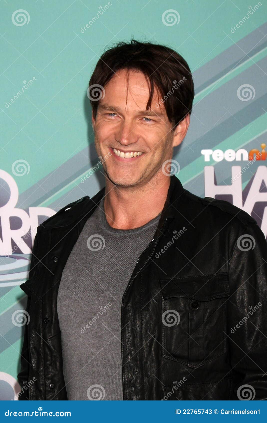 Stephen Moyer editorial stock photo. Image of teennick - 22765743