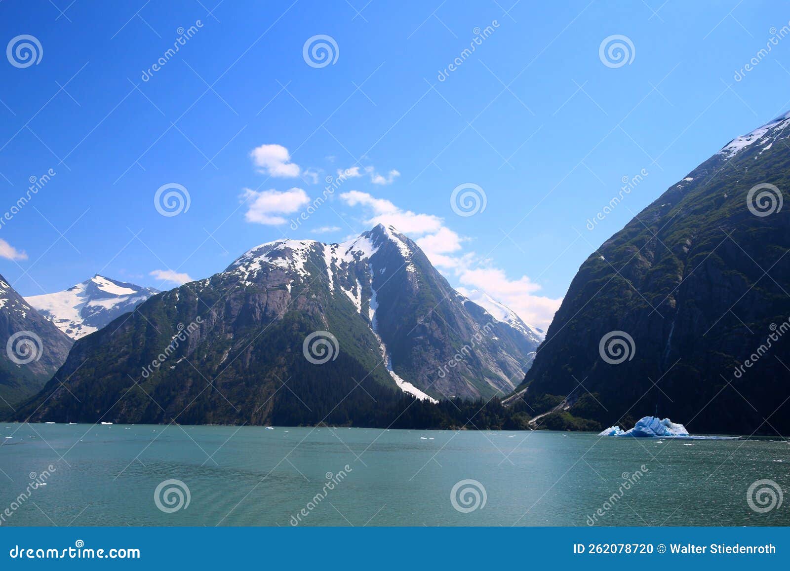 Mountain Landscape in the Stephens Passage in the Boundary Ranges ...