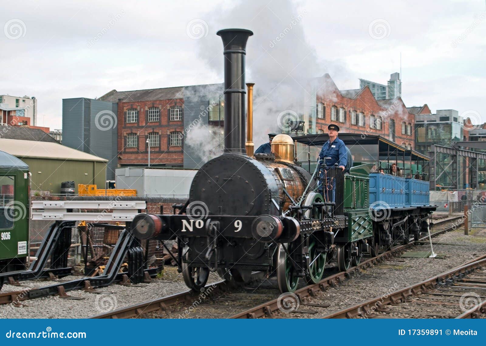 Stephenson S Planet Locomotive Editorial Photo - Image of rail, factory ...