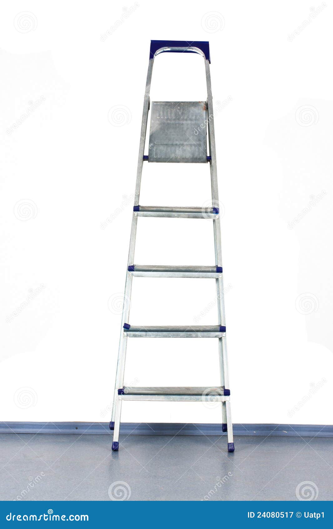 Stepladder stock image. Image of steps, staircase, steel - 24080517