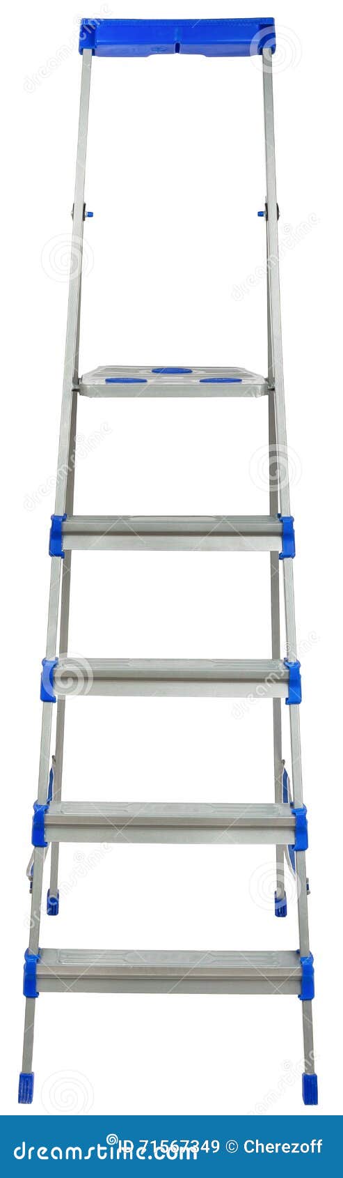 Stepladder front view stock image. Image of tool, instrument - 71567349