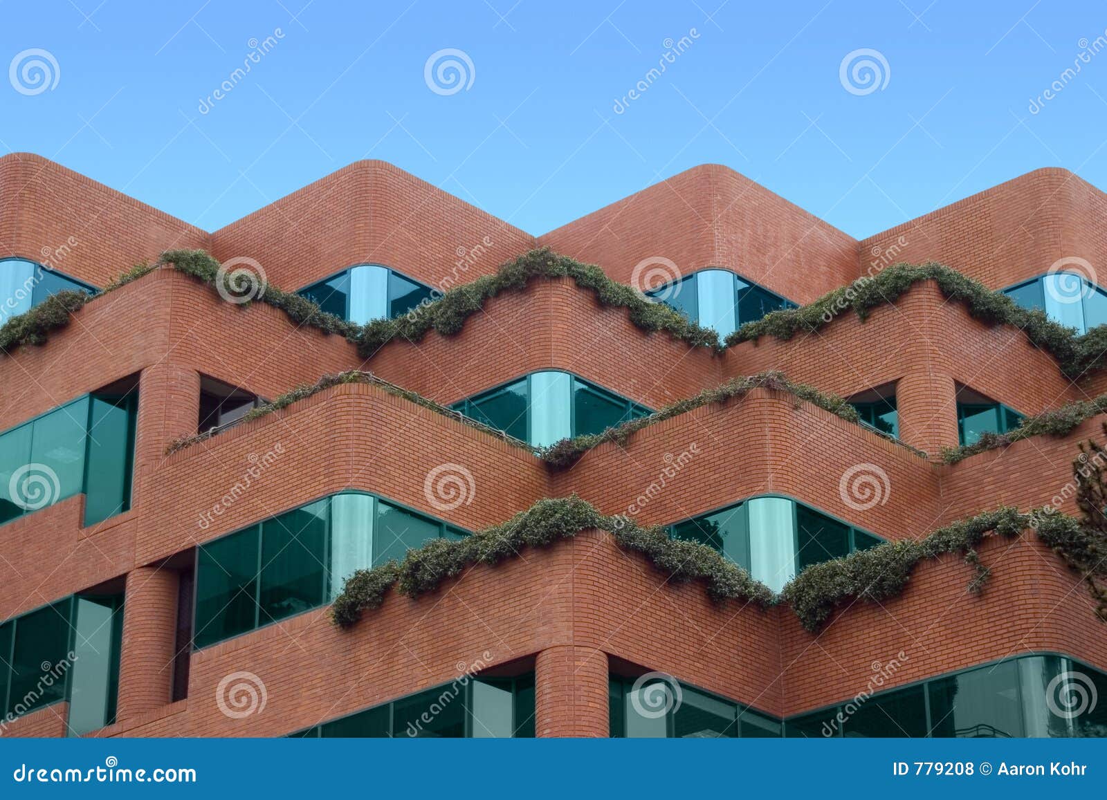 Stepped Building stock photo. Image of angles, glass, architecture - 779208