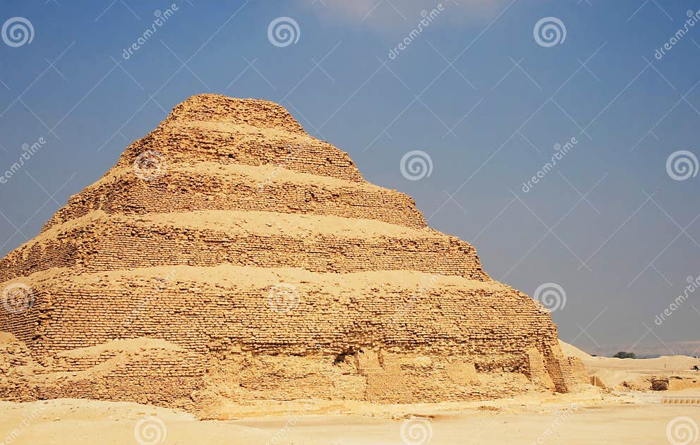 Stepped Pyramid stock photo. Image of egyptology, sahara - 2732274