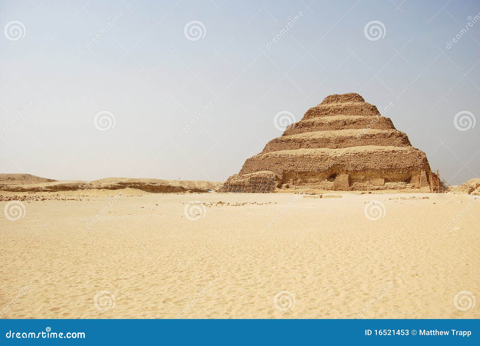 Ancient Stepped Pyramid Stock Photography | CartoonDealer.com #6851948