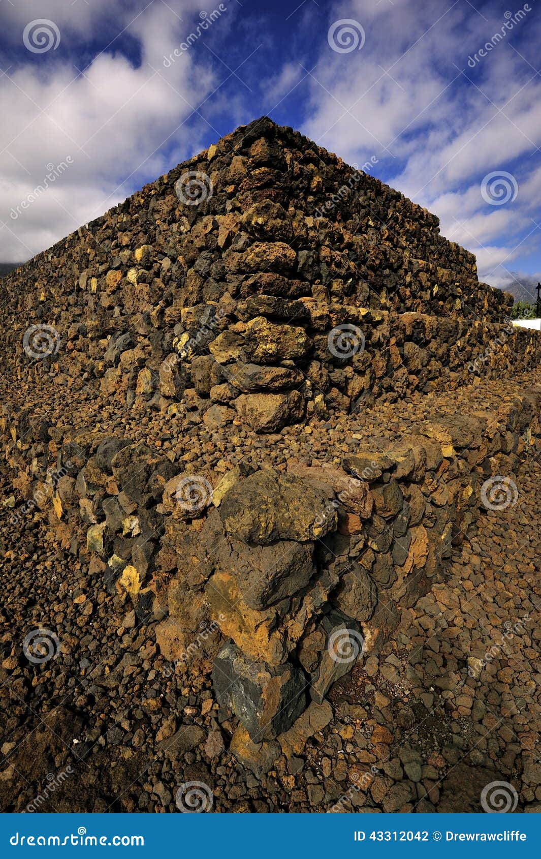 Stepped Pyramid stock photo. Image of hill, steps, pyramid - 43312042