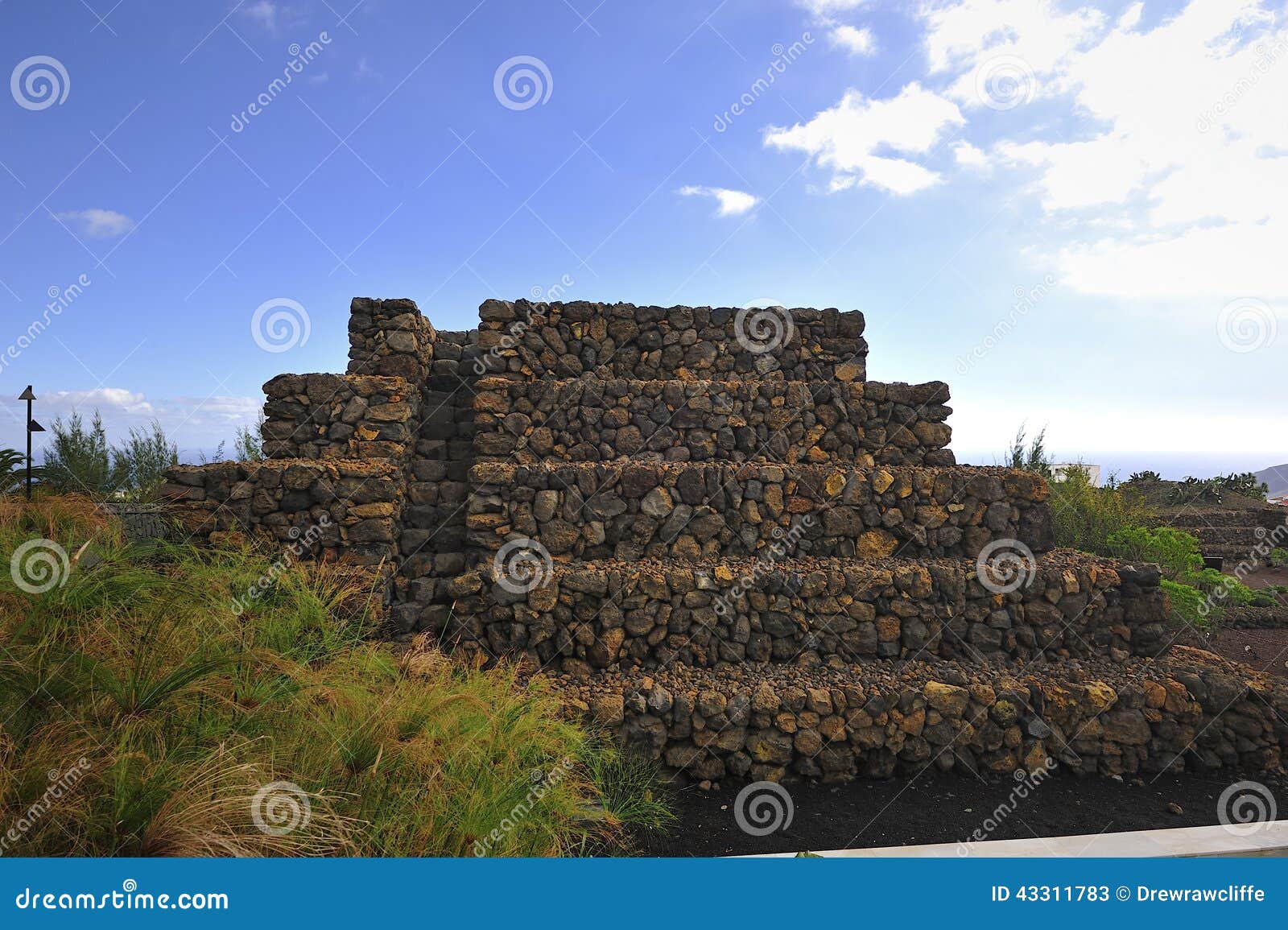 Stepped Pyramids stock image. Image of stairs, mountains - 43311783