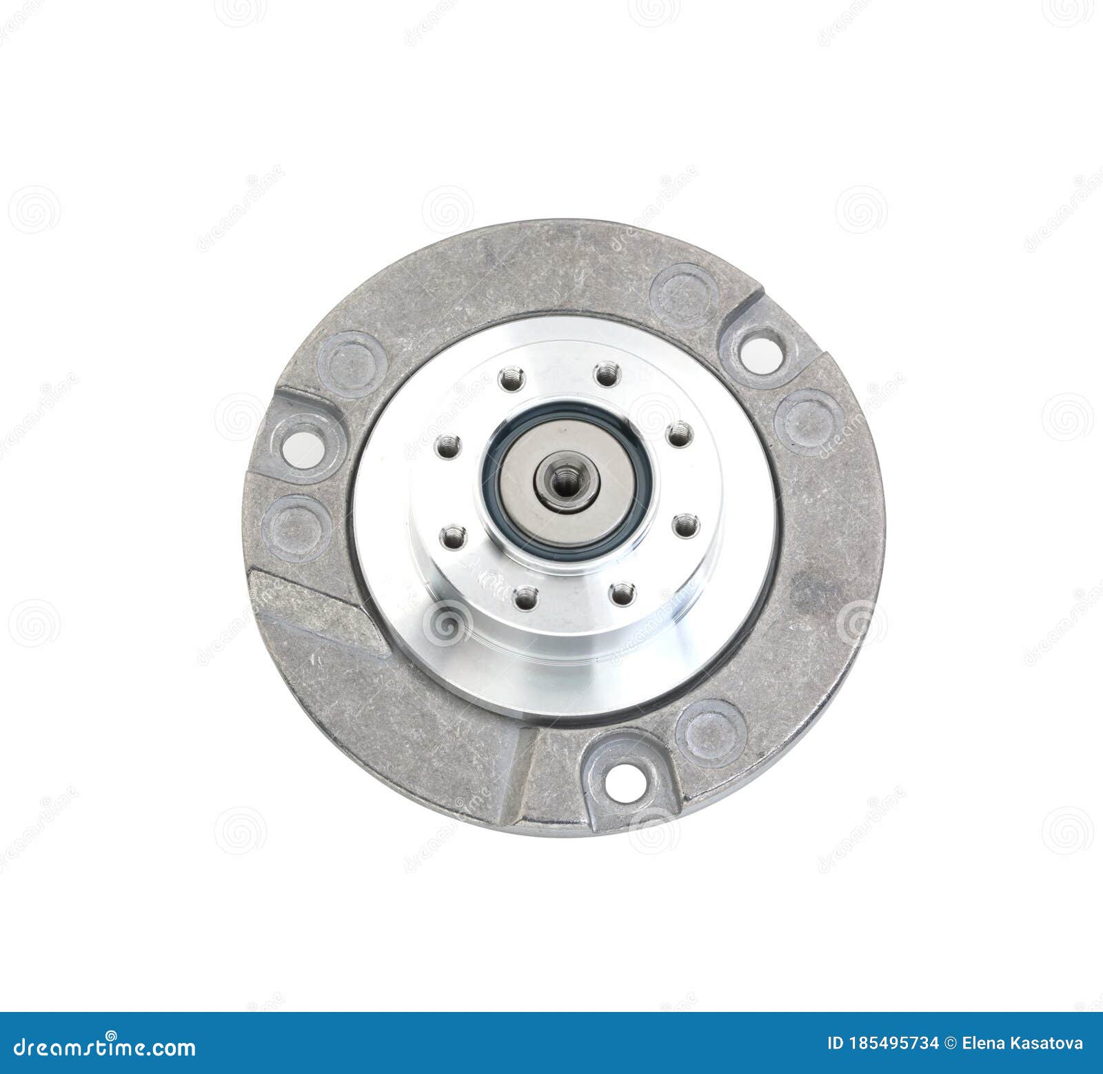 Stepper Motor Separately. Hard Disk Drive on a White Background Stock ...