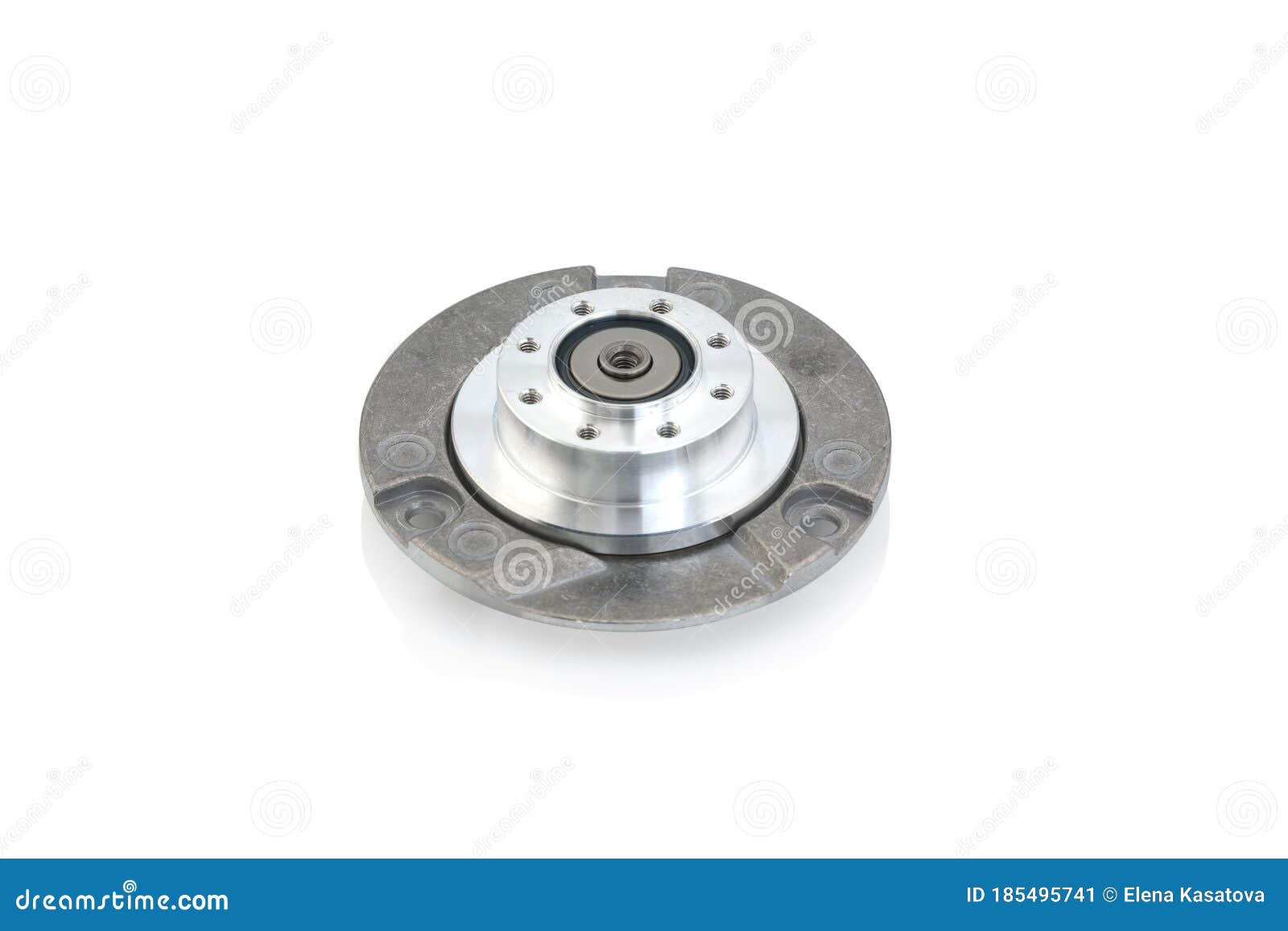 Stepper Motor Separately. Hard Disk Drive on a White Background Stock ...
