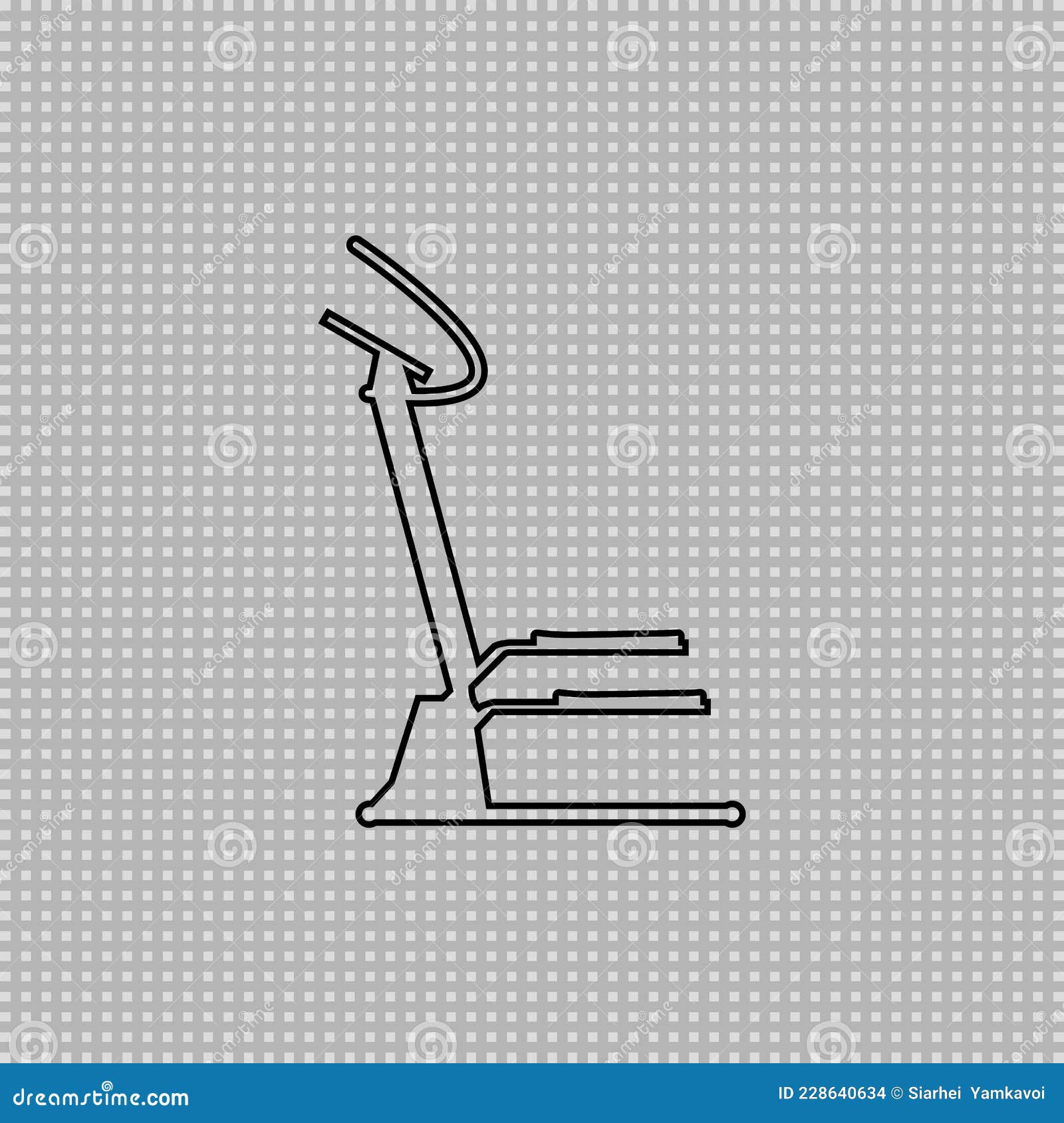 Stepper Icon. Vector Illustration On White Empty Background ...