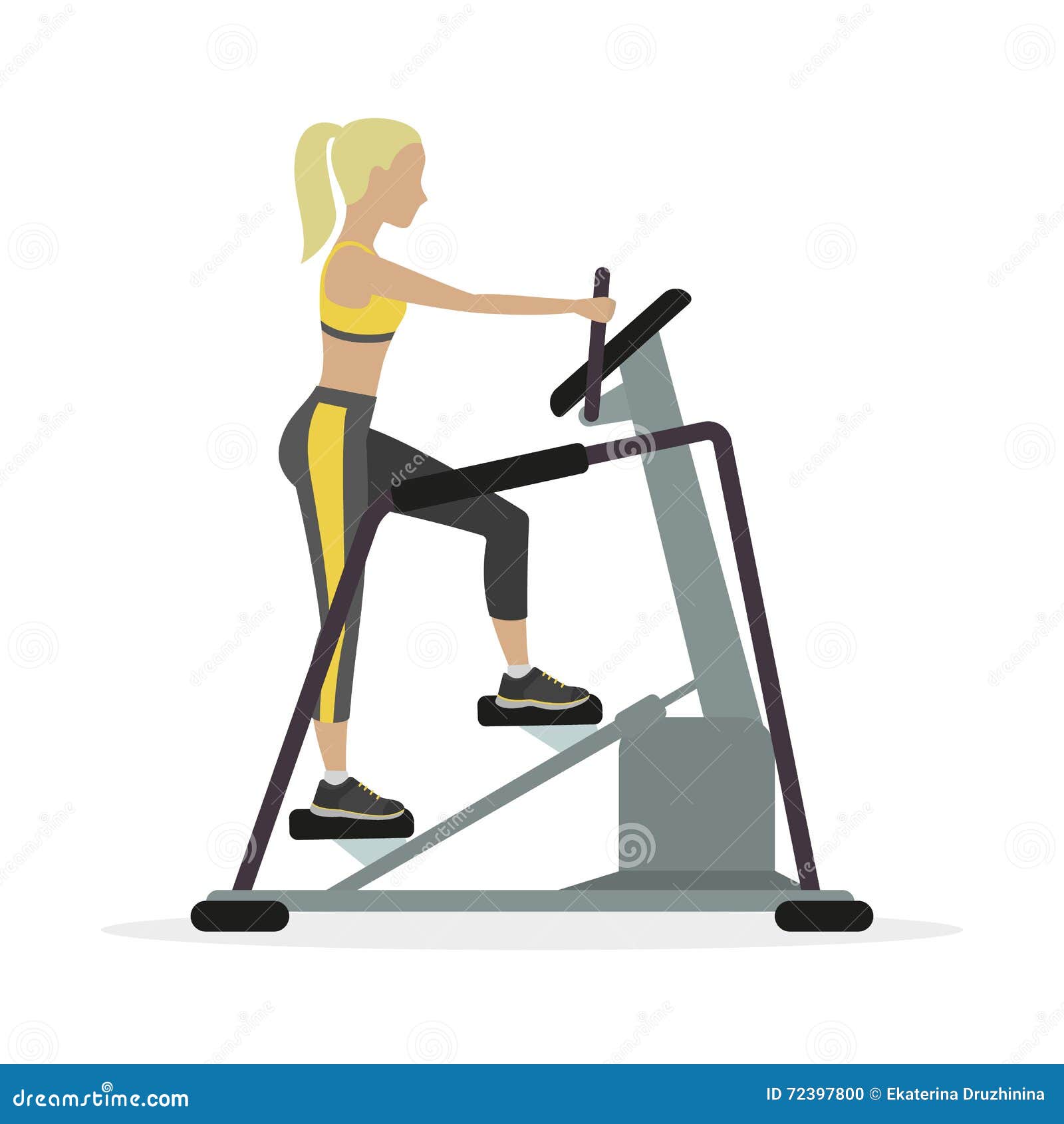 Stepper Vector Illustration | CartoonDealer.com #72397800