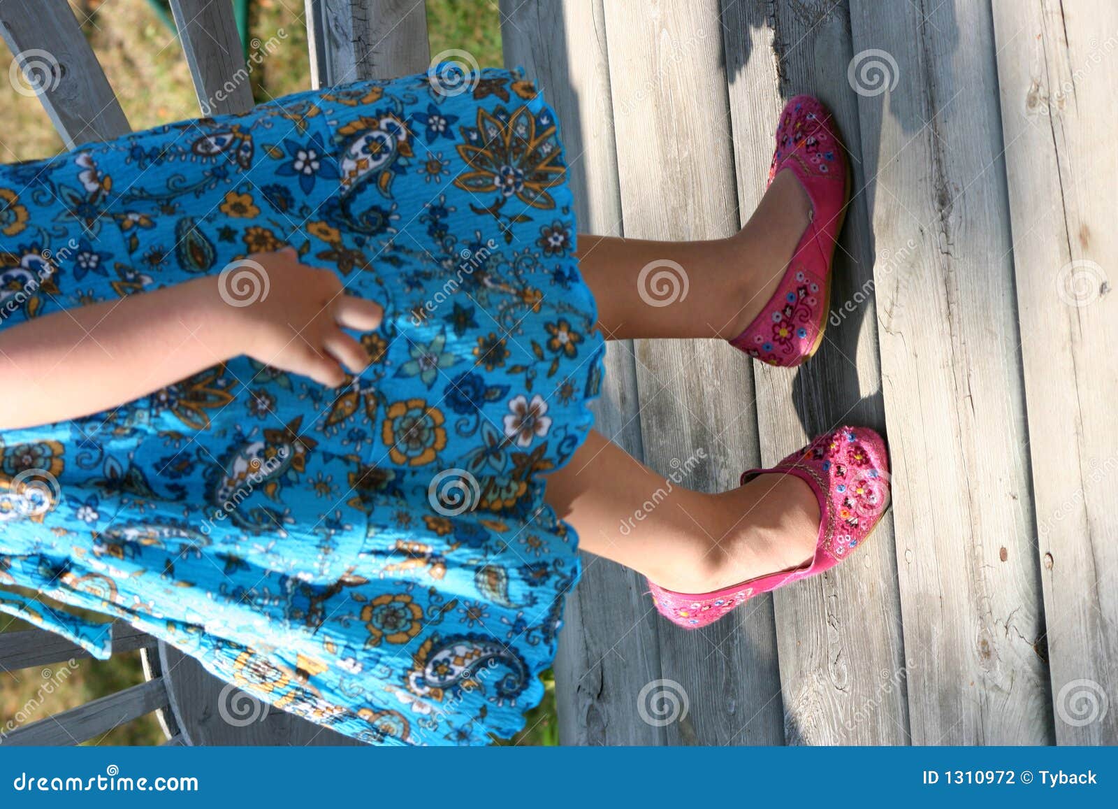 Stepping stock photo. Image of girl, porch, toddler, play - 1310972